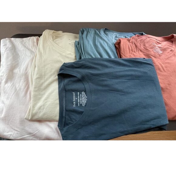 Fair Indigo | Tops | Fair Indigo Womens 0 Organic Cotton Relaxed Long ...